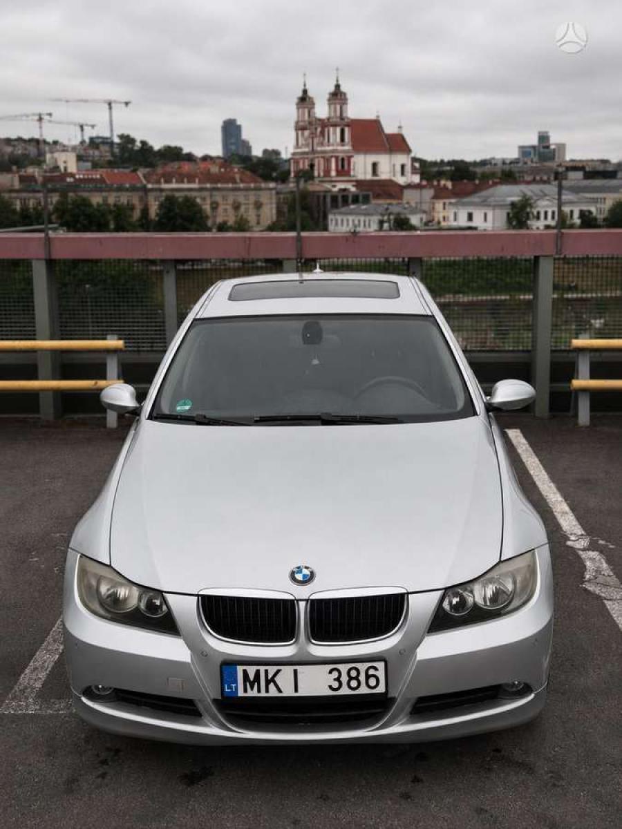 Pelēks BMW 320 2007 Viļņa, ar dzinēja tilpumu 2.00 L un nobraukumu 233 tūkst. km par 4250 €, foto 10 vietnē AUTOMOTO.COM.LV