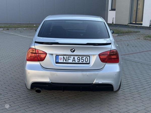 Grey BMW 320 2007 in Vilnius, with an engine capacity of 2.00 L and mileage of 350 thousand km for 2000 €, photo 7 on AUTOMOTO.COM.LV