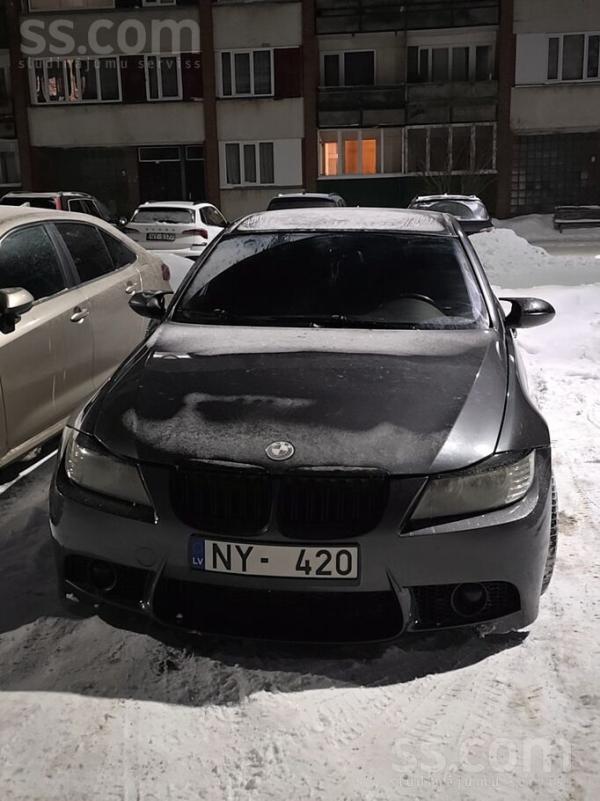 Pelēks BMW 320 2007 Preiļi, ar dzinēja tilpumu 2.00 L un nobraukumu 333 tūkst. km par 4300 €, foto 1 vietnē AUTOMOTO.COM.LV
