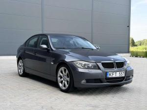 Pelēks BMW 320 2007 Viļņa, ar dzinēja tilpumu 2.00 L un nobraukumu 407 tūkst. km par 4700 €, foto 3 vietnē AUTOMOTO.COM.LV