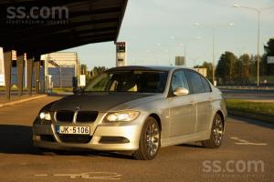 Pelēks BMW 320 2007 Rīga, ar dzinēja tilpumu 2.00 L un nobraukumu 294 tūkst. km par 3500 €, foto  vietnē AUTOMOTO.COM.LV