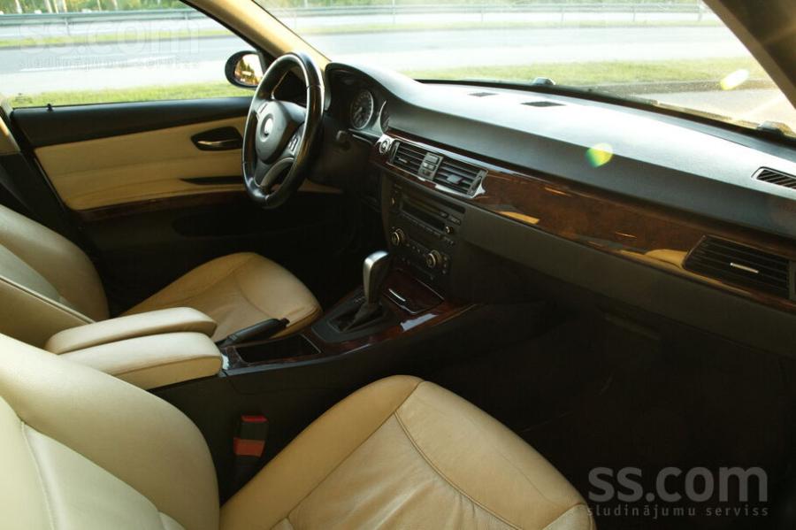 Grey BMW 320 2007 in Riga, with an engine capacity of 2.00 L and mileage of 294 thousand km for 3500 €, photo 6 on AUTOMOTO.COM.LV