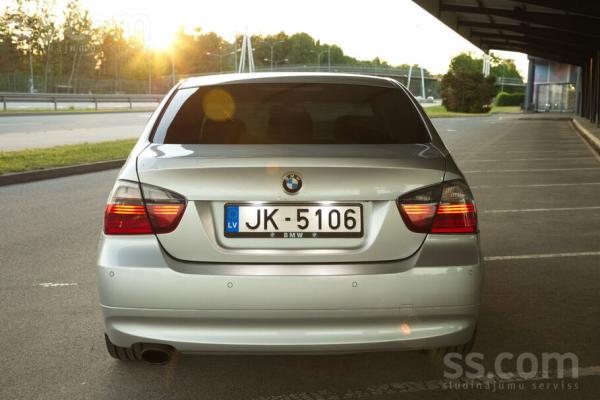 Grey BMW 320 2007 in Riga, with an engine capacity of 2.00 L and mileage of 294 thousand km for 3500 €, photo 6 on AUTOMOTO.COM.LV
