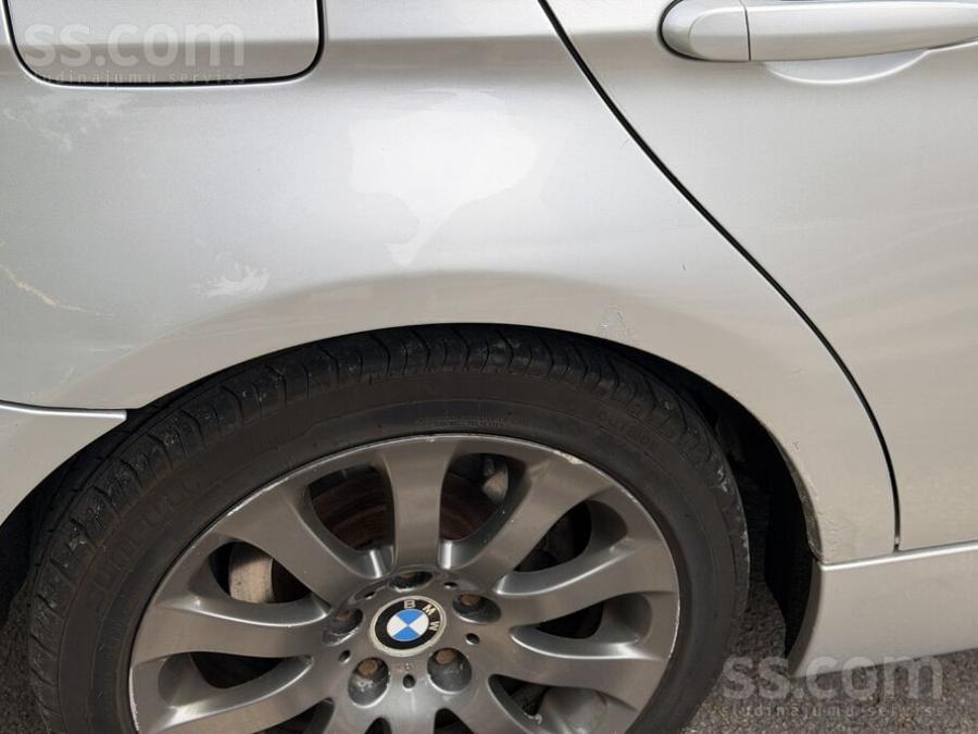 Grey BMW 320 2007 in Riga, with an engine capacity of 2.00 L and mileage of 294 thousand km for 3500 €, photo 14 on AUTOMOTO.COM.LV