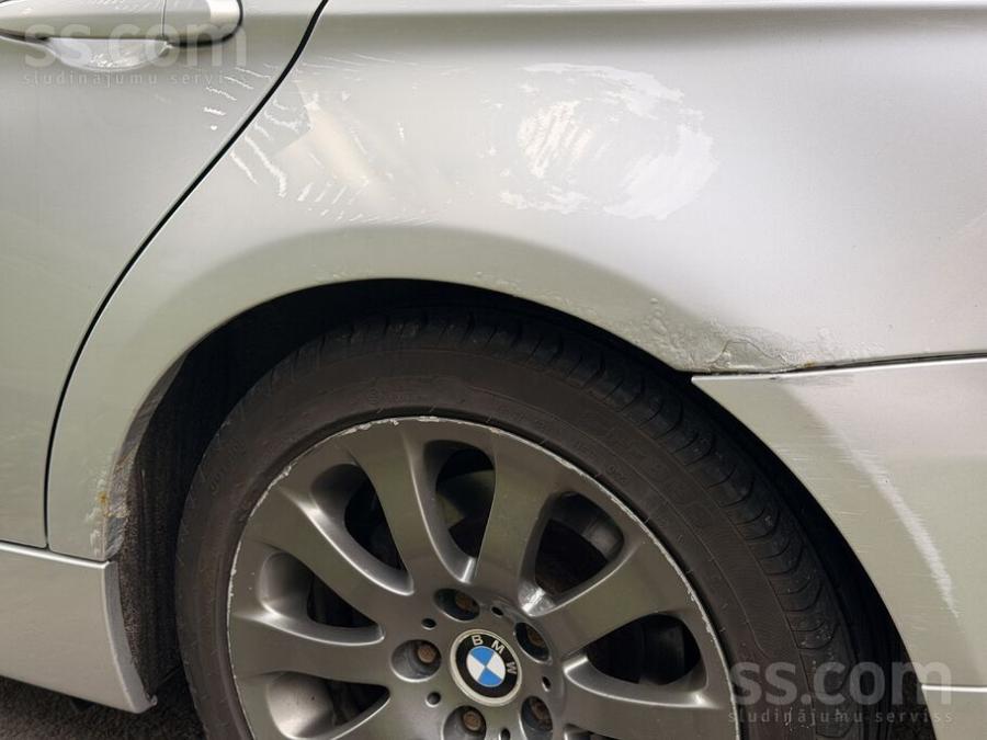 Grey BMW 320 2007 in Riga, with an engine capacity of 2.00 L and mileage of 294 thousand km for 3500 €, photo 15 on AUTOMOTO.COM.LV