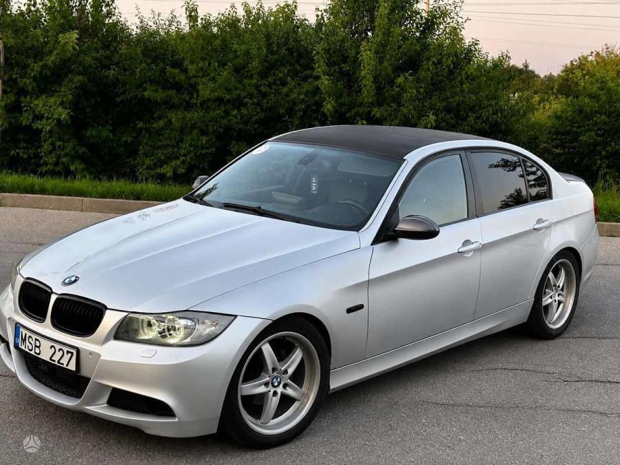 Pelēks BMW 320 2007 Šauļi, ar dzinēja tilpumu 2.00 L un nobraukumu 350 tūkst. km par 2250 €, foto 4 vietnē AUTOMOTO.COM.LV