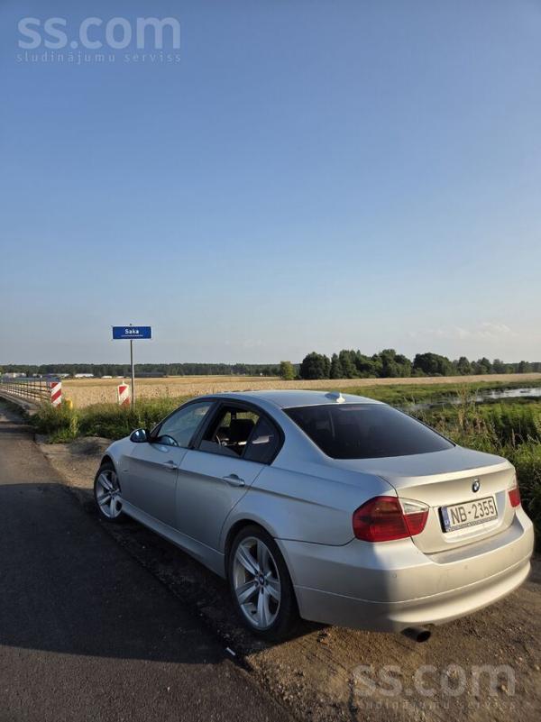 Pelēks BMW 320 2007 Jēkabpils, ar dzinēja tilpumu 2.00 L un nobraukumu 325 tūkst. km par 2900 €, foto 6 vietnē AUTOMOTO.COM.LV