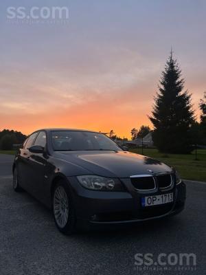 Grey BMW 320 2007 in Riga, with an engine capacity of 2.00 L and mileage of 299 thousand km for 4900 €, photo 4 on AUTOMOTO.COM.LV