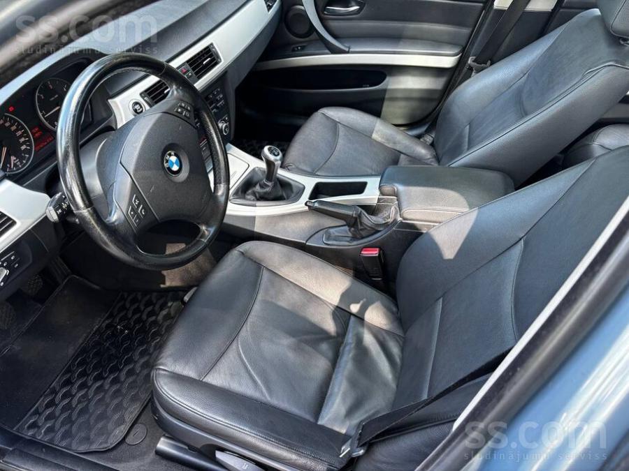 Grey BMW 320 2007 in Riga, with an engine capacity of 2.00 L and mileage of 230 thousand km for 3850 €, photo 10 on AUTOMOTO.COM.LV