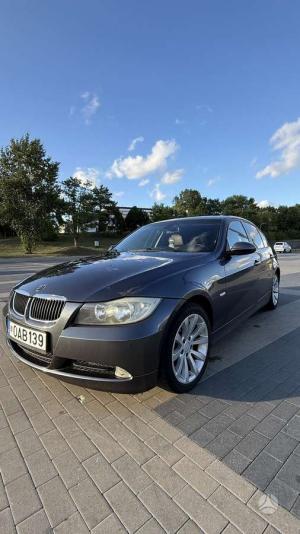 Pelēks BMW 320 2007 Jonava, ar dzinēja tilpumu 2.00 L un nobraukumu 277 tūkst. km par 4000 €, foto  vietnē AUTOMOTO.COM.LV