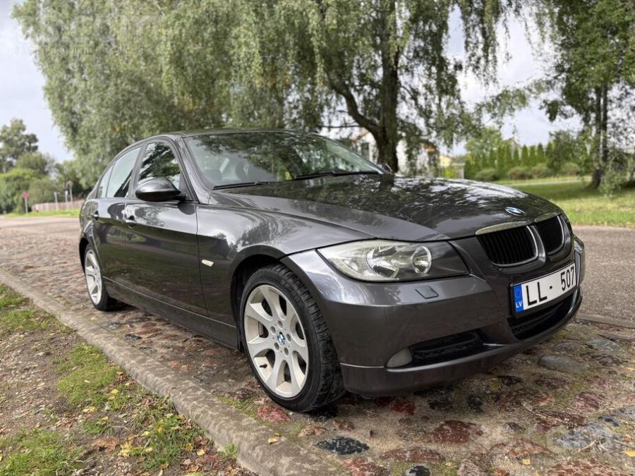 Pelēks BMW 320 2007 Kuldīga, ar dzinēja tilpumu 2.00 L un nobraukumu 339 tūkst. km par 3190 €, foto 1 vietnē AUTOMOTO.COM.LV