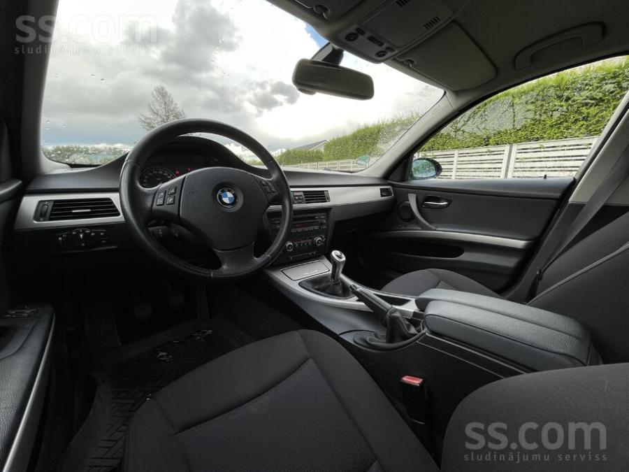 Grey BMW 320 2008 in Riga, with an engine capacity of 2.00 L and mileage of 235 thousand km for 3550 €, photo 6 on AUTOMOTO.COM.LV