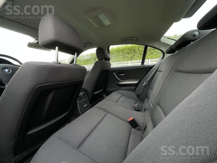 Grey BMW 320 2008 in Riga, with an engine capacity of 2.00 L and mileage of 235 thousand km for 3550 €, photo 9 on AUTOMOTO.COM.LV