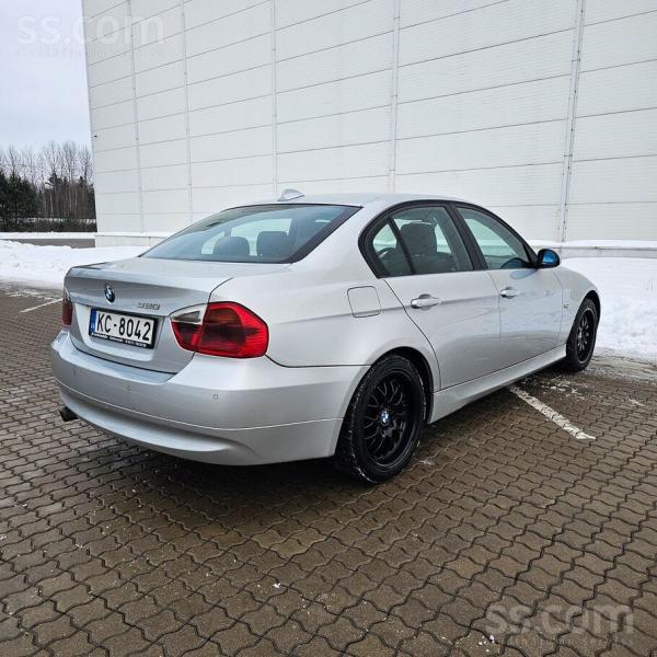 Grey BMW 320 2008 in Riga, with an engine capacity of 2.00 L and mileage of 0 thousand km for 4250 €, photo 5 on AUTOMOTO.COM.LV
