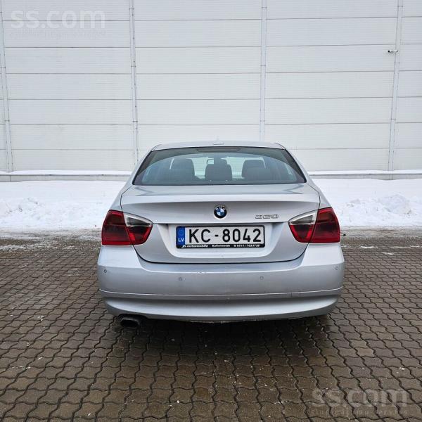 Grey BMW 320 2008 in Riga, with an engine capacity of 2.00 L and mileage of 0 thousand km for 4250 €, photo 6 on AUTOMOTO.COM.LV