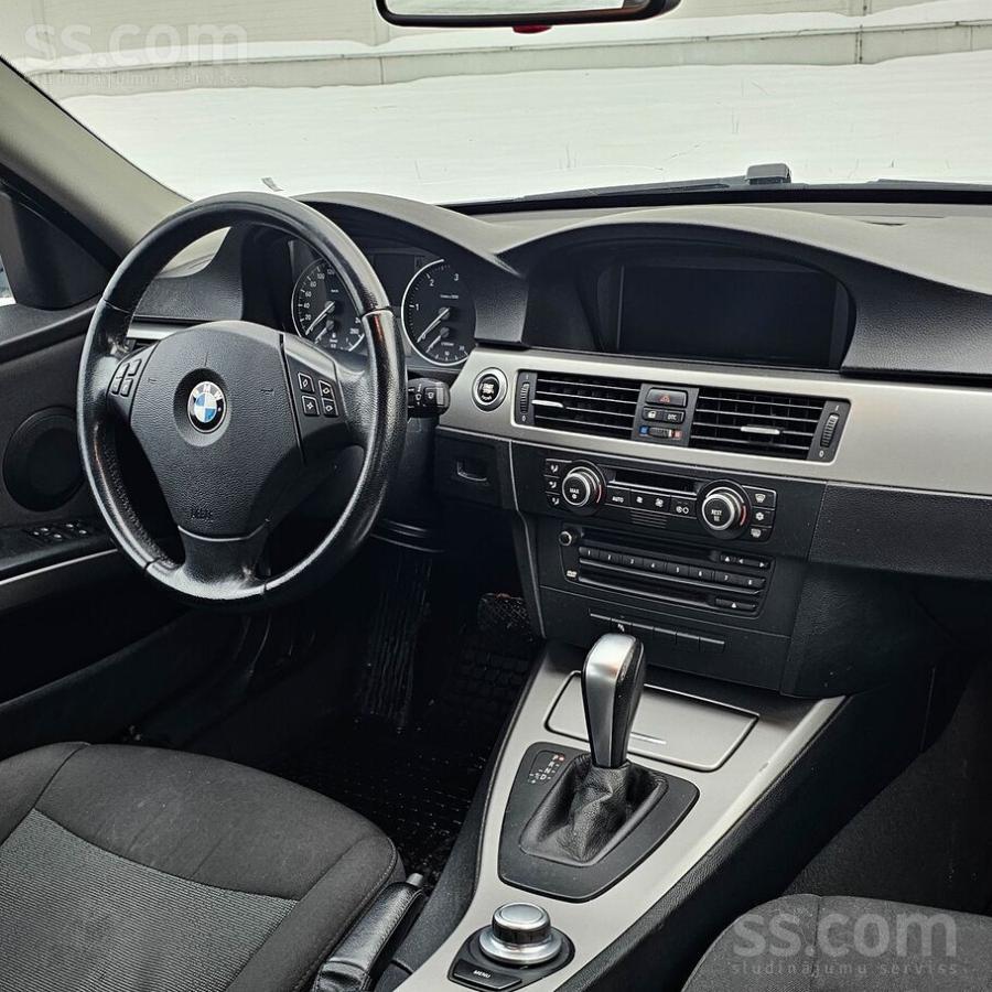 Grey BMW 320 2008 in Riga, with an engine capacity of 2.00 L and mileage of 0 thousand km for 4250 €, photo 10 on AUTOMOTO.COM.LV