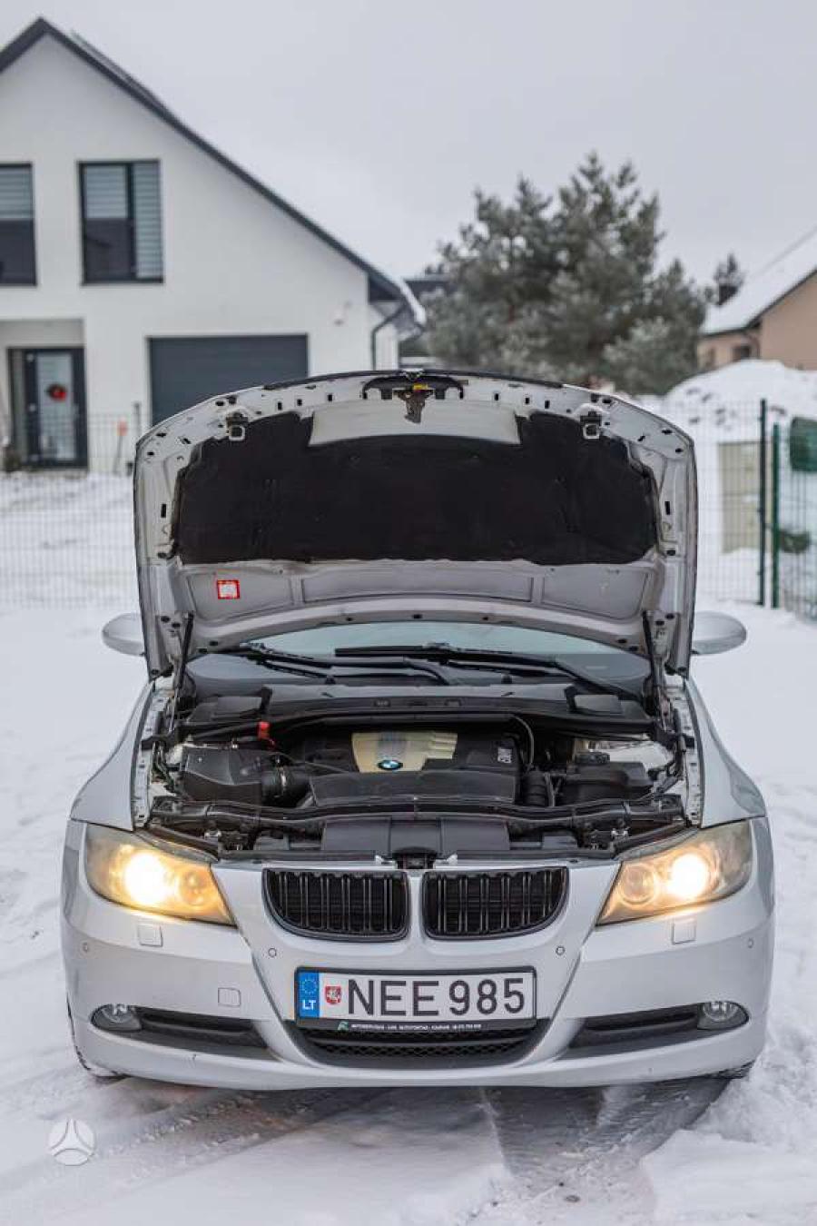 Pelēks BMW 320 2008 Kauņa, ar dzinēja tilpumu 2.00 L un nobraukumu 259 tūkst. km par 4950 €, foto 14 vietnē AUTOMOTO.COM.LV