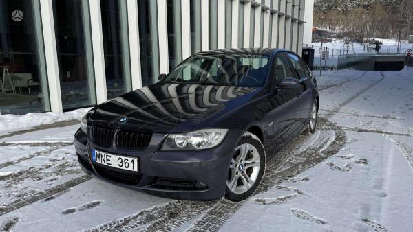 Grey BMW 320 2008 in Vilnius, with an engine capacity of 2.00 L and mileage of 324 thousand km for 4300 €, photo 1 on AUTOMOTO.COM.LV