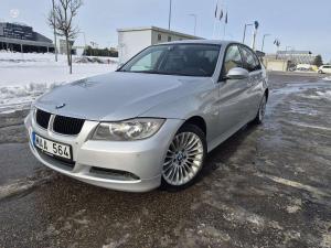 Grey BMW 320 2008 in Vilnius, with an engine capacity of 2.00 L and mileage of 255 thousand km for 3500 €, photo 7 on AUTOMOTO.COM.LV