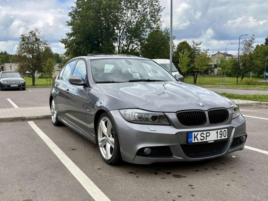 Grey BMW 320 2008 in Vilnius, with an engine capacity of 2.00 L and mileage of 340 thousand km for 5500 €, photo 12 on AUTOMOTO.COM.LV