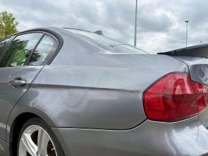 Grey BMW 320 2008 in Vilnius, with an engine capacity of 2.00 L and mileage of 340 thousand km for 5500 €, photo 16 on AUTOMOTO.COM.LV