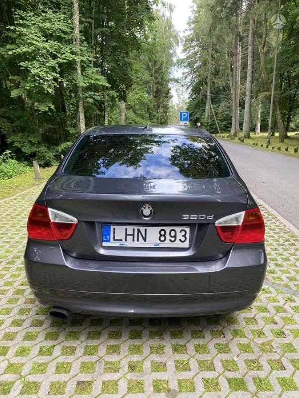 Pelēks BMW 320 2008 Kauņa, ar dzinēja tilpumu 2.00 L un nobraukumu 364 tūkst. km par 2490 €, foto 7 vietnē AUTOMOTO.COM.LV