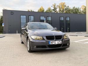 Grey BMW 320 2008 in Vilnius, with an engine capacity of 2.00 L and mileage of 355 thousand km for 3490 €, photo 10 on AUTOMOTO.COM.LV