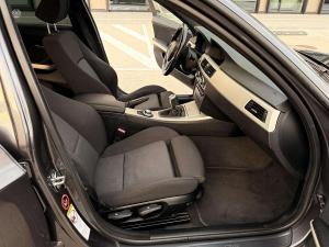 Grey BMW 320 2008 in Vilnius, with an engine capacity of 2.00 L and mileage of 355 thousand km for 3490 €, photo 14 on AUTOMOTO.COM.LV