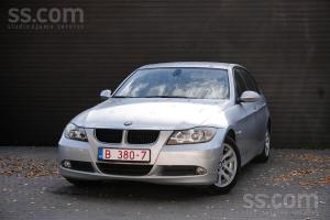 Grey BMW 320 2008 in Riga, with an engine capacity of 2.00 L and mileage of 234 thousand km for 4290 €, photo 1 on AUTOMOTO.COM.LV