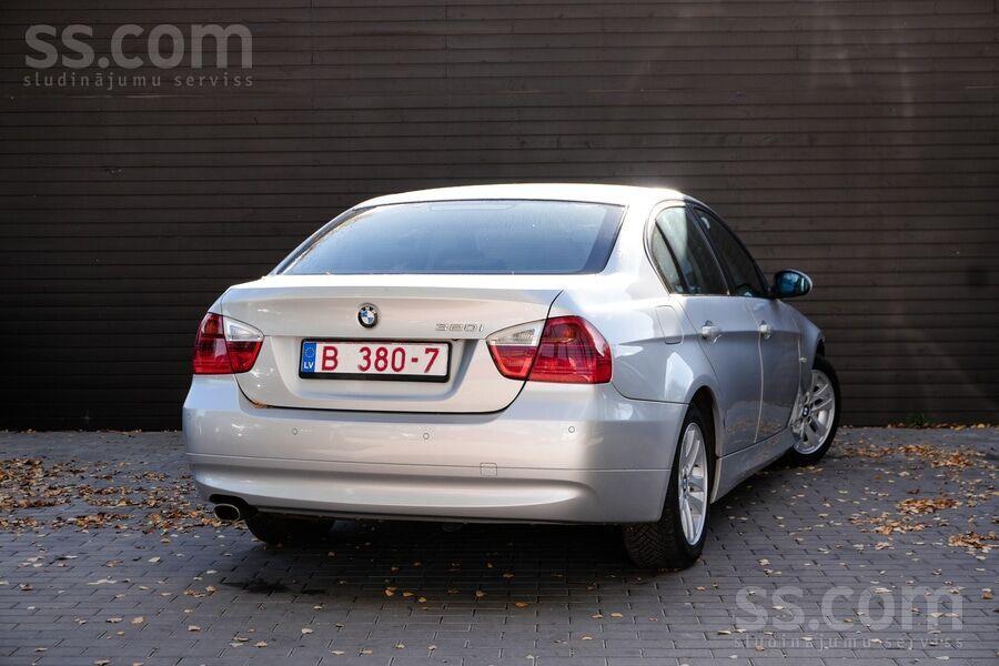 Pelēks BMW 320 2008 Rīga, ar dzinēja tilpumu 2.00 L un nobraukumu 234 tūkst. km par 4290 €, foto 4 vietnē AUTOMOTO.COM.LV