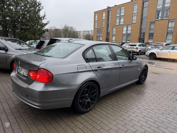 Grey BMW 320 2009 in Vilnius, with an engine capacity of 2.00 L and mileage of 191 thousand km for 2550 €, photo 7 on AUTOMOTO.COM.LV