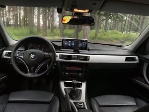 Grey BMW 320 2009 in Riga, with an engine capacity of 2.00 L and mileage of 344 thousand km for 3390 €, photo 8 on AUTOMOTO.COM.LV