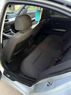 Grey BMW 320 2009 in Kaunas, with an engine capacity of 2.00 L and mileage of 312 thousand km for 5250 €, photo 19 on AUTOMOTO.COM.LV