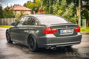 Grey BMW 320 2009 in Riga, with an engine capacity of 2.00 L and mileage of 258 thousand km for 1990 €, photo 7 on AUTOMOTO.COM.LV