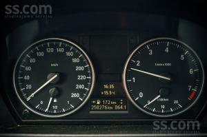 Grey BMW 320 2009 in Riga, with an engine capacity of 2.00 L and mileage of 258 thousand km for 1990 €, photo 17 on AUTOMOTO.COM.LV