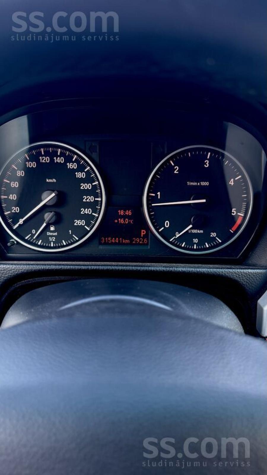 Grey BMW 320 2010 in Riga, with an engine capacity of 2.00 L and mileage of 316 thousand km for 5900 €, photo 12 on AUTOMOTO.COM.LV