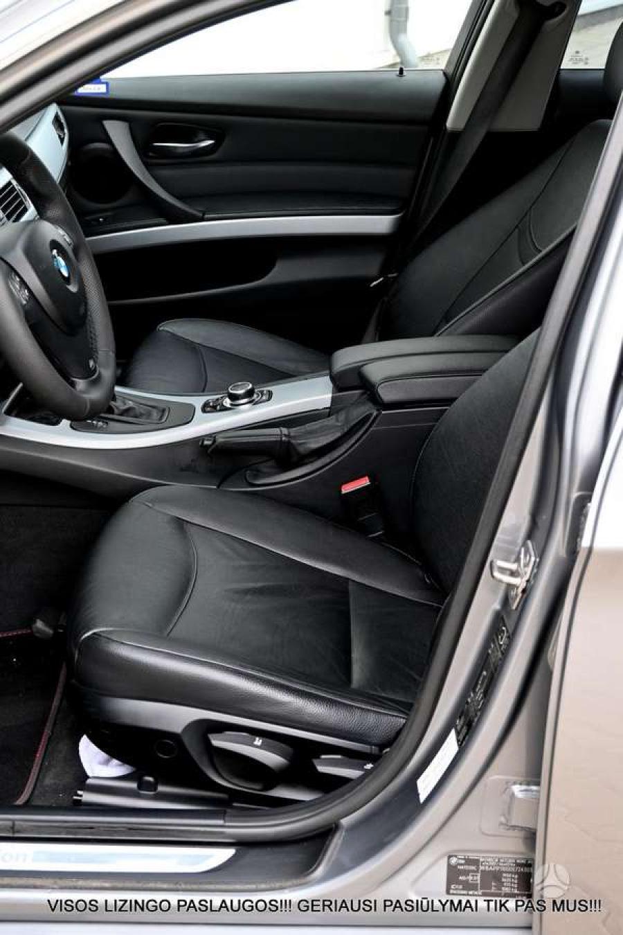 Grey BMW 320 2011 in Kretinga, with an engine capacity of 2.00 L and mileage of 371 thousand km for 6099 €, photo 18 on AUTOMOTO.COM.LV