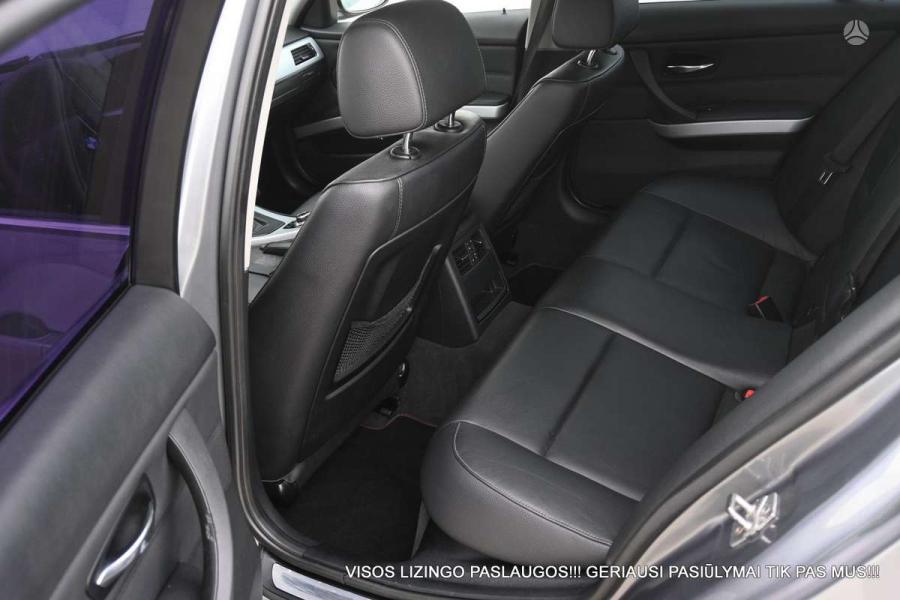Grey BMW 320 2011 in Kretinga, with an engine capacity of 2.00 L and mileage of 371 thousand km for 6099 €, photo 23 on AUTOMOTO.COM.LV