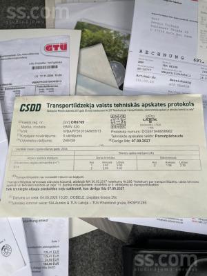 Pelēks BMW 320 2011 Jelgava, ar dzinēja tilpumu 2.00 L un nobraukumu 248 tūkst. km par 6100 €, foto 31 vietnē AUTOMOTO.COM.LV