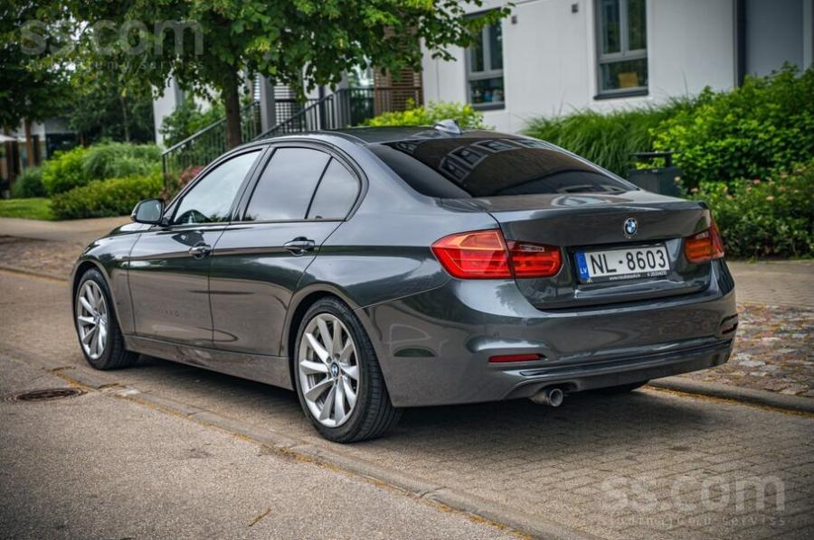 Grey BMW 320 2012 in Riga, with an engine capacity of 2.00 L and mileage of 0 thousand km for 8990 €, photo 6 on AUTOMOTO.COM.LV