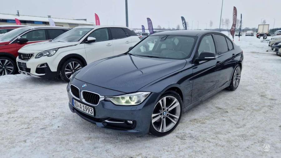 Grey BMW 320 2012 in Marijampole, with an engine capacity of 2.00 L and mileage of 254 thousand km for 10690 €, photo 1 on AUTOMOTO.COM.LV