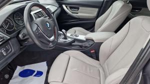 Grey BMW 320 2012 in Marijampole, with an engine capacity of 2.00 L and mileage of 254 thousand km for 10690 €, photo 9 on AUTOMOTO.COM.LV