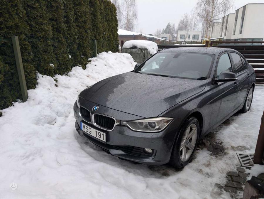 Grey BMW 320 2012 in Kaunas, with an engine capacity of 2.00 L and mileage of 160 thousand km for 11500 €, photo 7 on AUTOMOTO.COM.LV