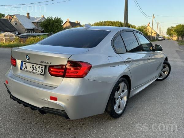 Grey BMW 320 2012 in Daugavpils, with an engine capacity of 2.00 L and mileage of 327 thousand km for 6350 €, photo 2 on AUTOMOTO.COM.LV