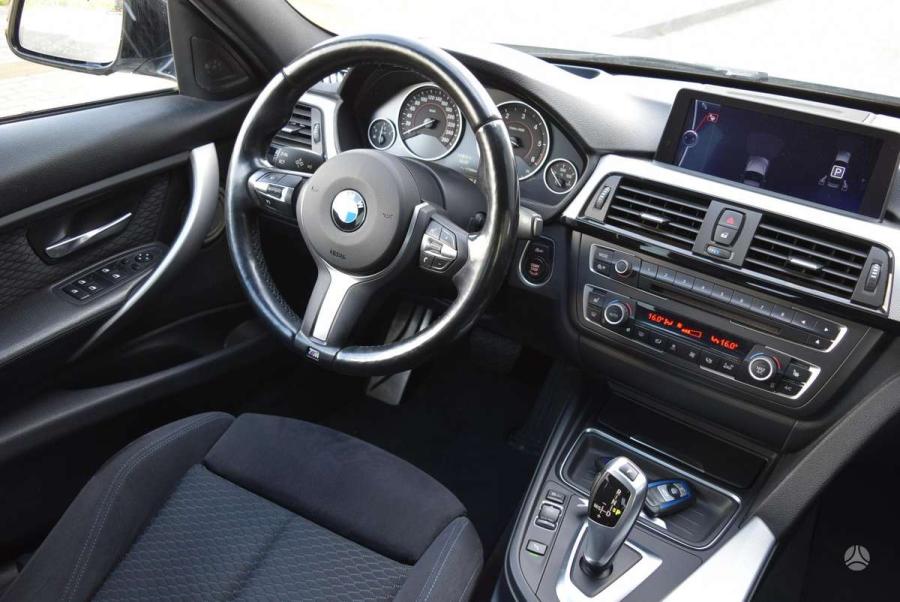Pelēks BMW 320 2012 Viļņa, ar dzinēja tilpumu 2.00 L un nobraukumu 354 tūkst. km par 11500 €, foto 15 vietnē AUTOMOTO.COM.LV
