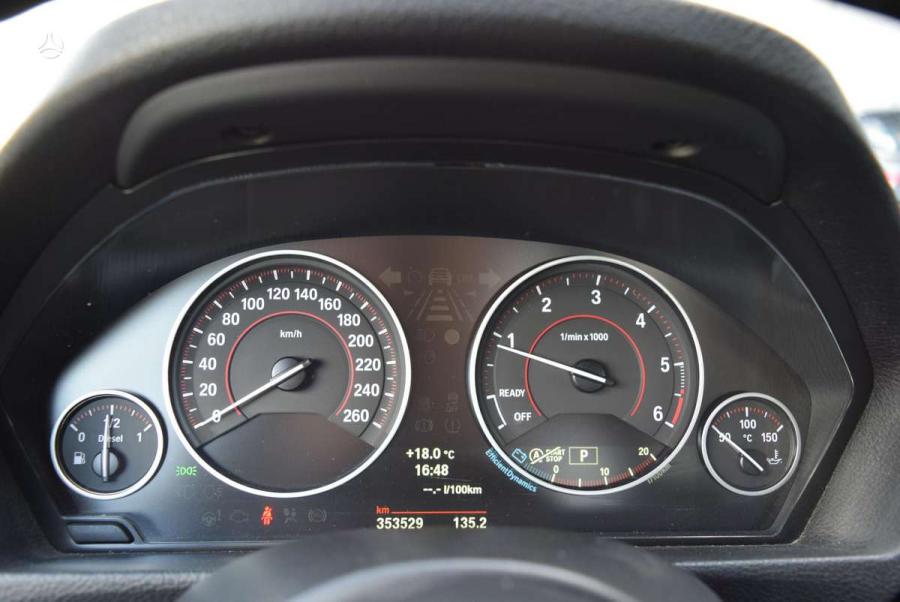 Pelēks BMW 320 2012 Viļņa, ar dzinēja tilpumu 2.00 L un nobraukumu 354 tūkst. km par 11500 €, foto 19 vietnē AUTOMOTO.COM.LV