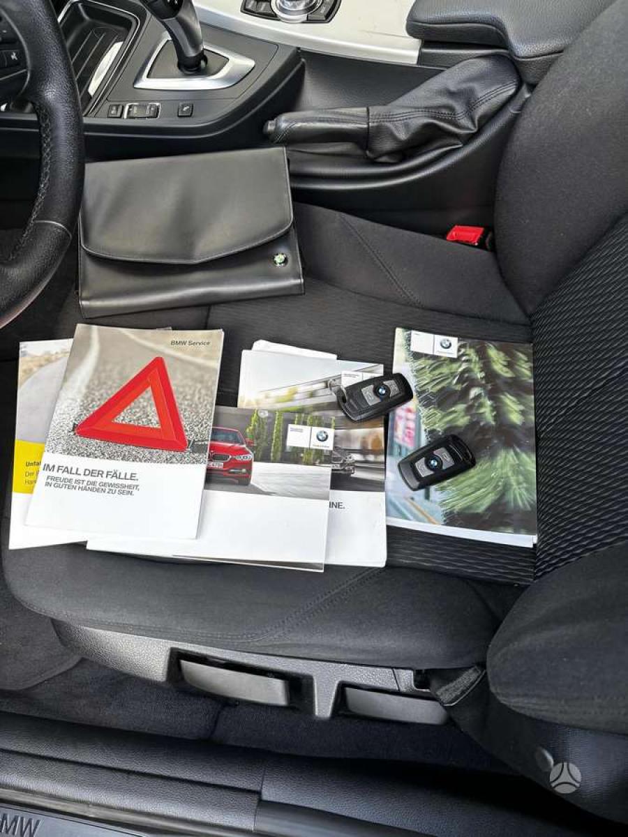 Grey BMW 320 2012 in Kaunas, with an engine capacity of 2.00 L and mileage of 67 thousand km for 7000 €, photo 10 on AUTOMOTO.COM.LV