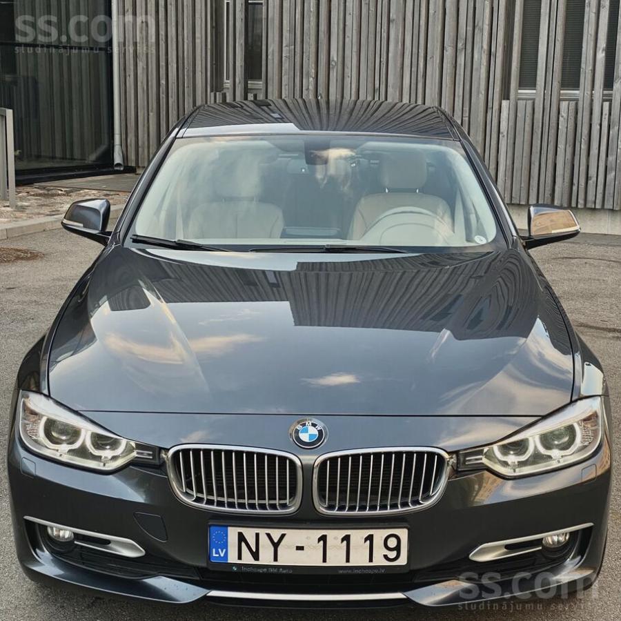 Grey BMW 320 2012 in Jelgava, with an engine capacity of 2.00 L and mileage of 188 thousand km for 11700 €, photo 3 on AUTOMOTO.COM.LV
