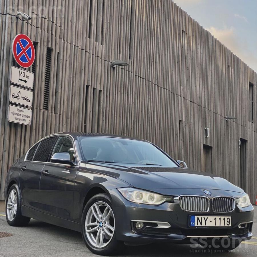 Grey BMW 320 2012 in Jelgava, with an engine capacity of 2.00 L and mileage of 188 thousand km for 11700 €, photo 4 on AUTOMOTO.COM.LV
