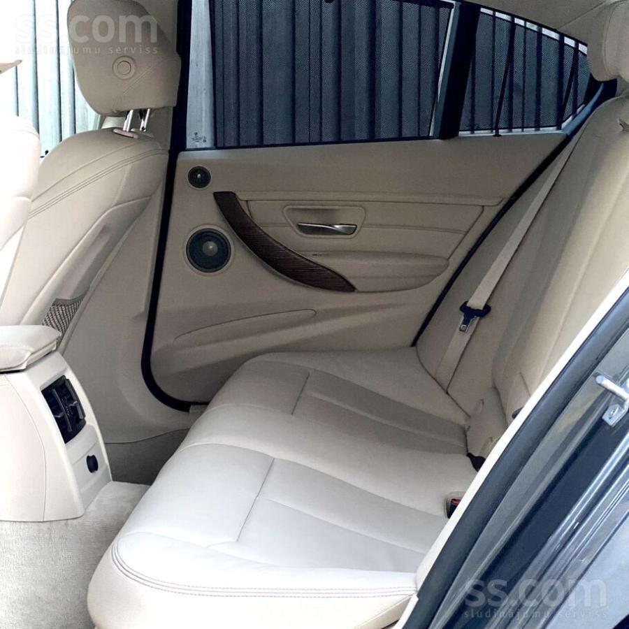 Grey BMW 320 2012 in Jelgava, with an engine capacity of 2.00 L and mileage of 188 thousand km for 11700 €, photo 21 on AUTOMOTO.COM.LV